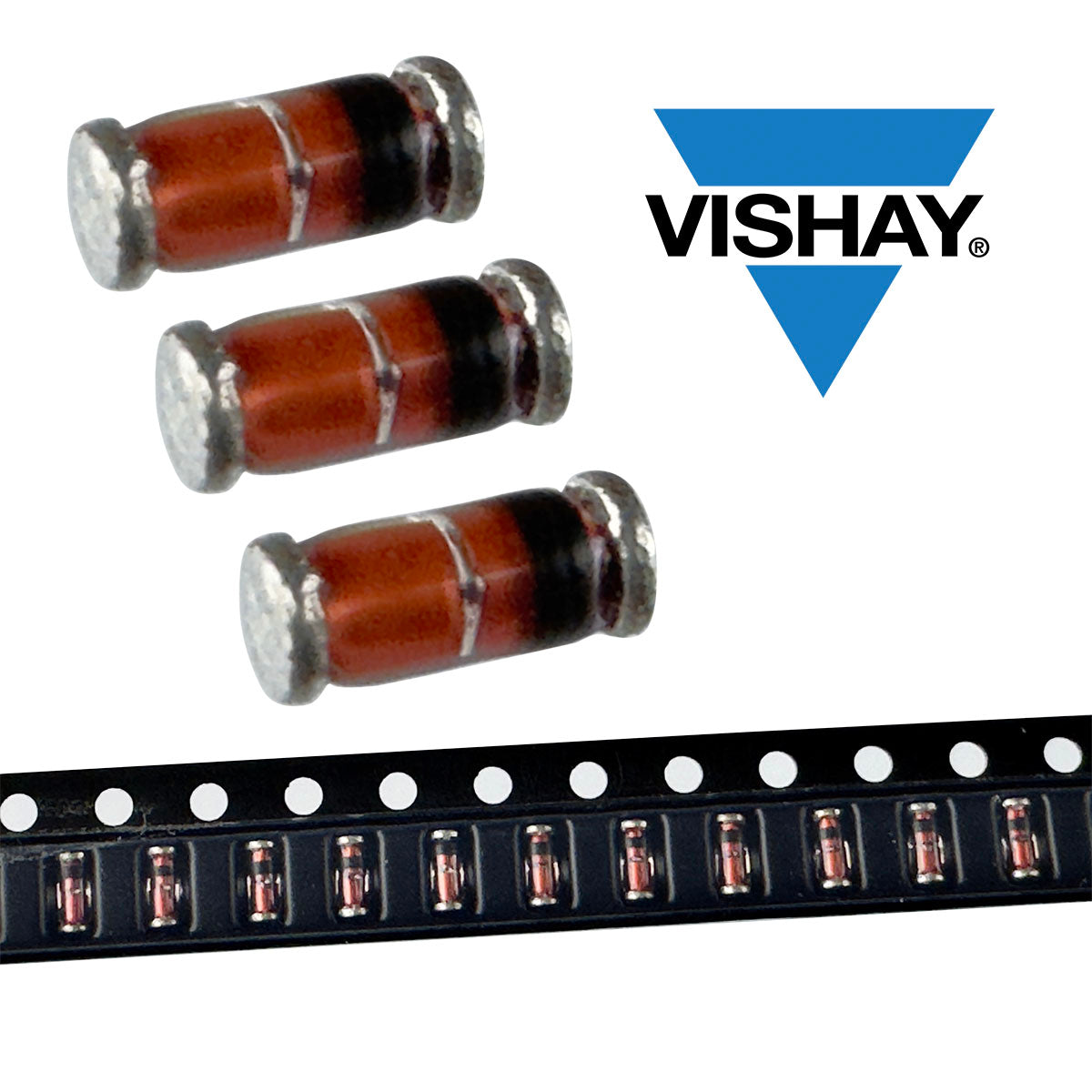 G28385 ~ (Pkg 25) Vishay Schottky Diode LL101C-GS08 40V 30MA SMD SOD-8