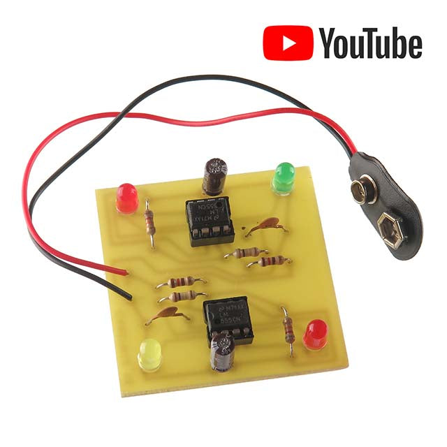 C4407 - Super LED Flasher Kit| The Electronic Goldmine