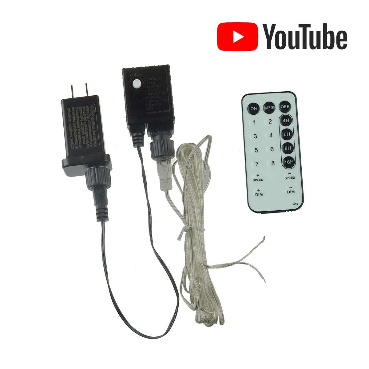 G122507 ` Christmas LED Lights Small Light Controller with Remote