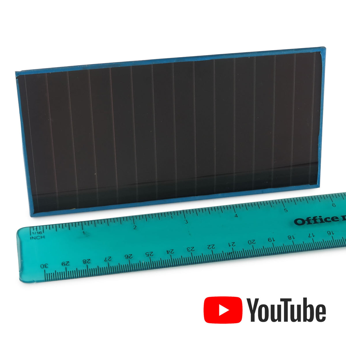 G27050 + 3" x 6" Solar Panel - 17 Volts @ 40mA