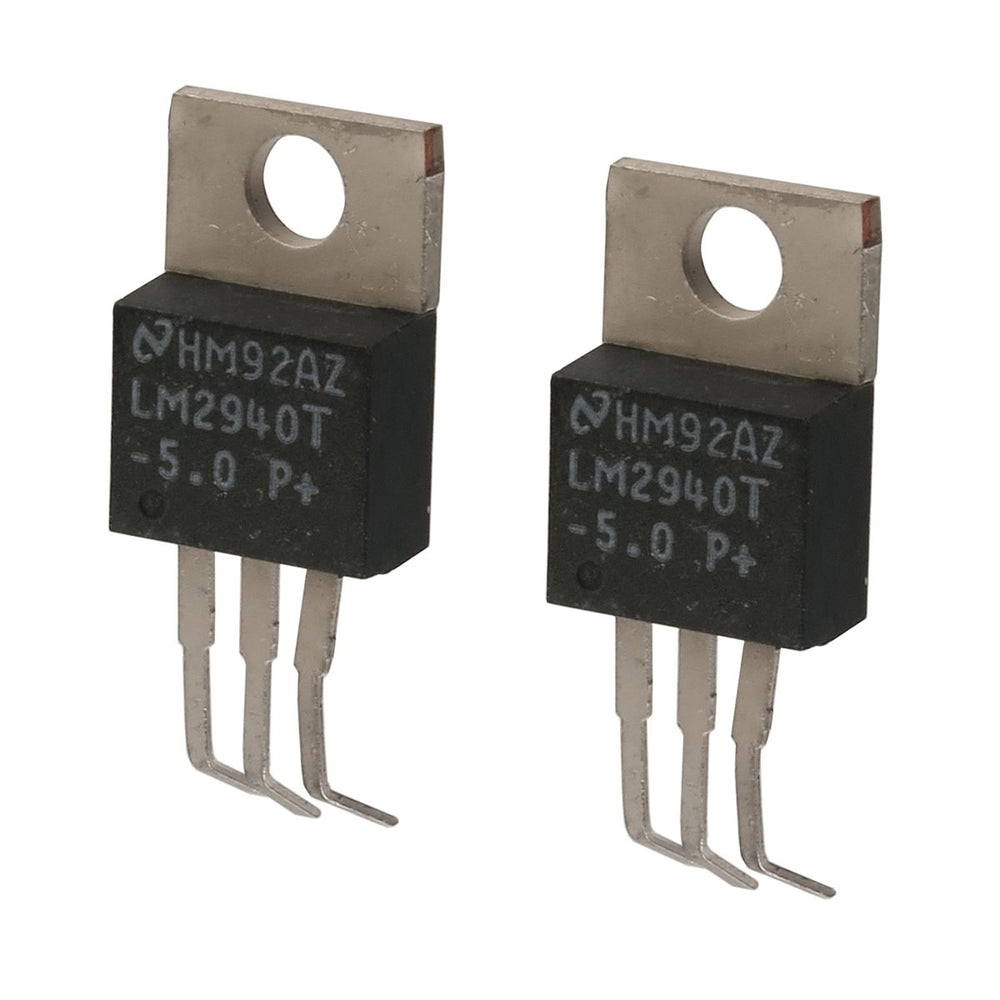 G27070 ~ (Pkg 2) National LM2940T-5 / +5V 1Amp Automotive LDO Regulato ...