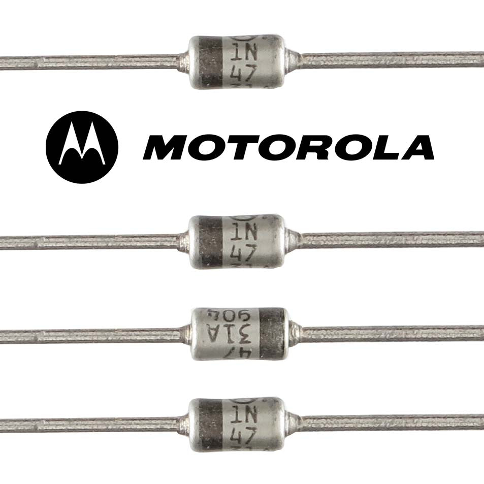 G27222 ~ (Pkg 10) Motorola IN4731A 4.3V 500mW Zener Diode