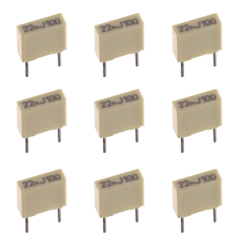 G27272 - (Pkg 10) Miniature 0.022UF 100V (22nj100) Film Capacitor| The ...