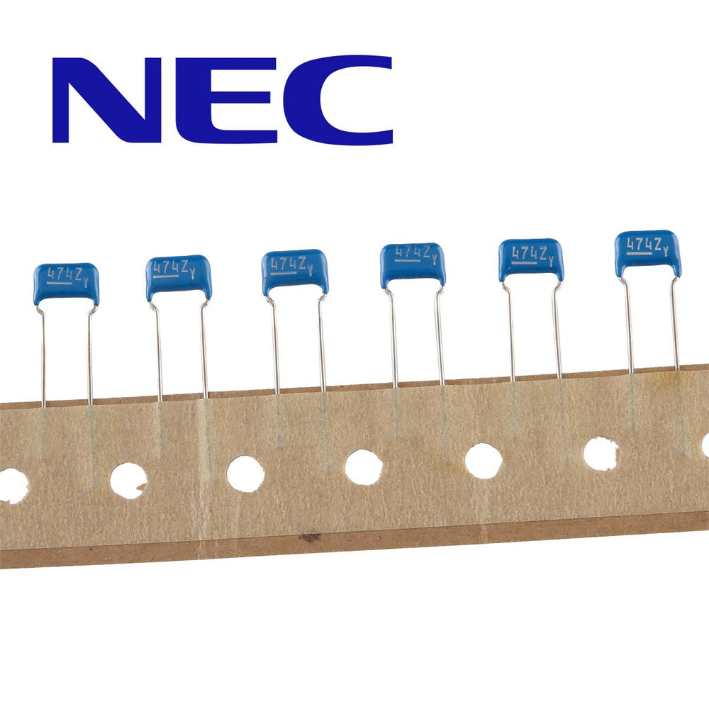 G27478 - (Pkg 20) NEC 0.47µF 50V Compact Mono Capacitor| The Electronic ...
