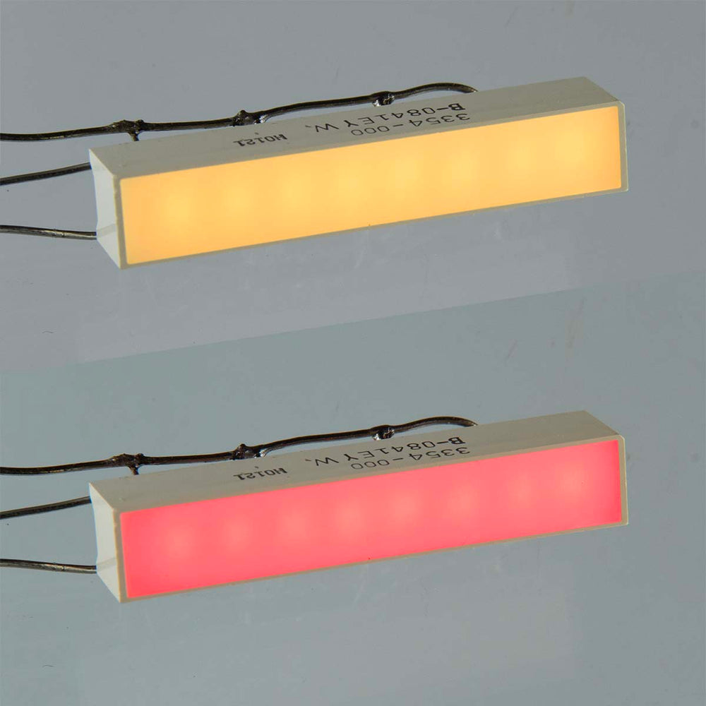 G27485 - Giant 16 LED Diffused Lens Red/Yellow Dual Color Display Bar ...