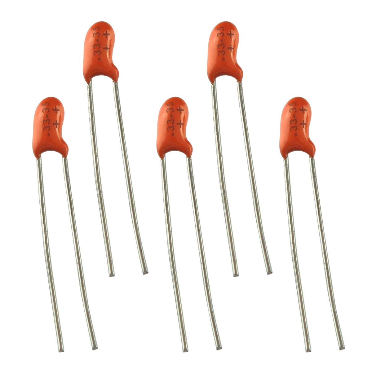 G27610 ~ (Pkg 5) 0.33uF 35V Solid Dip Tantalum Capacitor