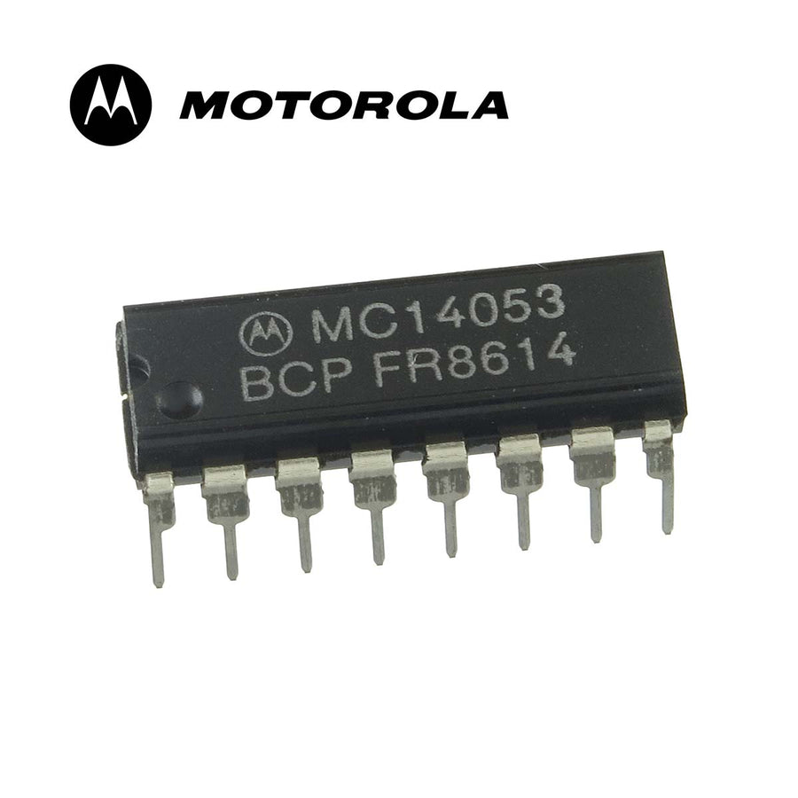 G27648 - (Pkg 4) Motorola MC14053BCP Multiplexer Switch Tripple SPDT ...