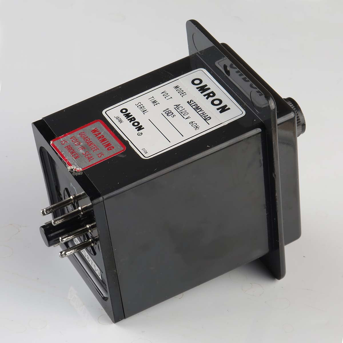 G27792 ` Omron 120VAC 180 Second Adjustable Time Delay Relay - STPMYHA ...