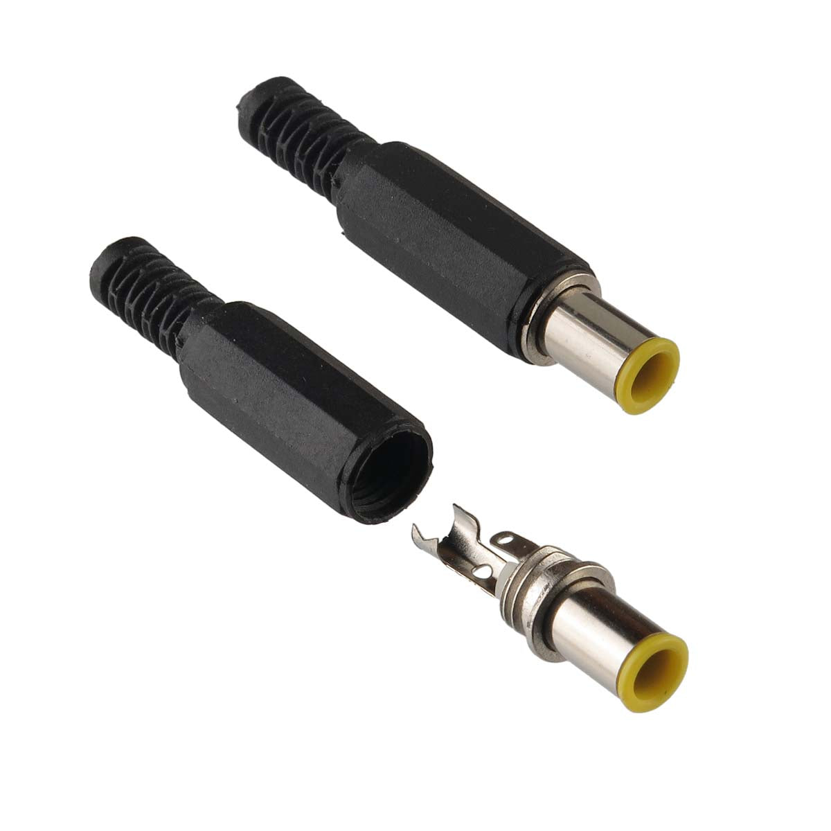 G27821 - Male Barrel Plug DC Power K1026PIN-6/AL 6 x 4.3 X 1.2Pin x 10