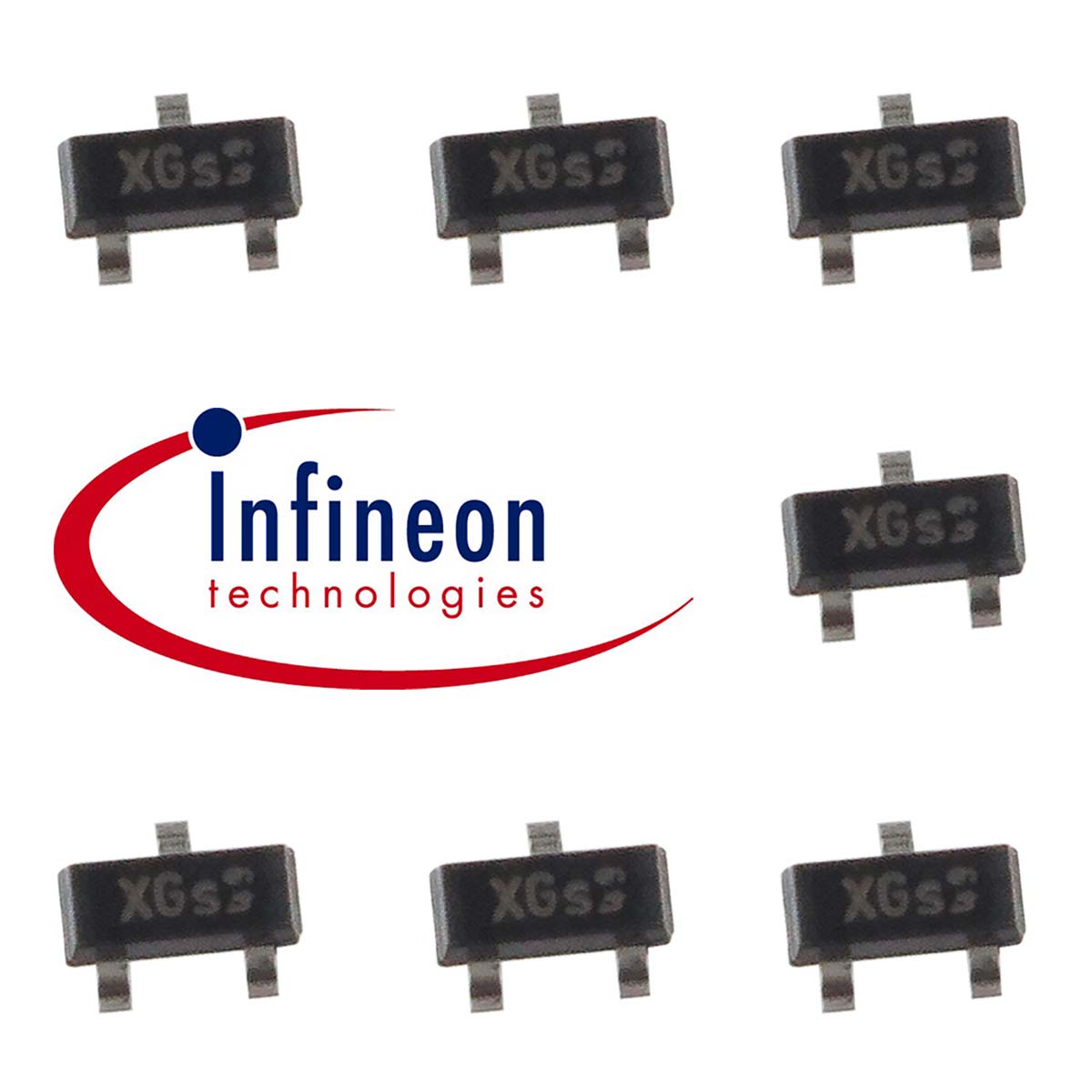 G27855 ~ (Pkg 10) Infineon BC523 E6327 Pre-Biased NPN Transistor SOT-2
