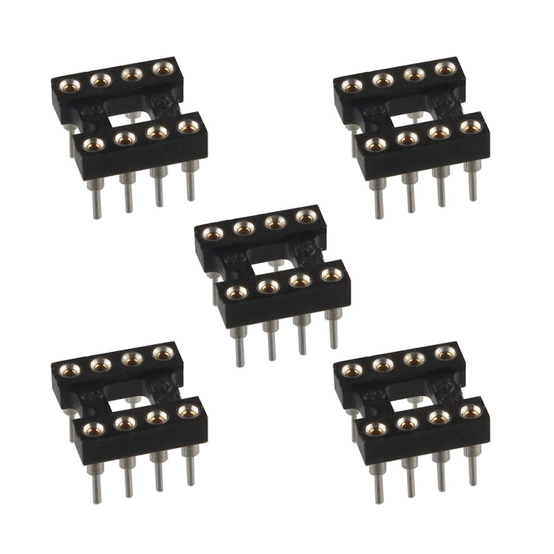 G27922 - (Pkg 5) High Quality 8 Pin DIP Machine Pin Socket| The ...