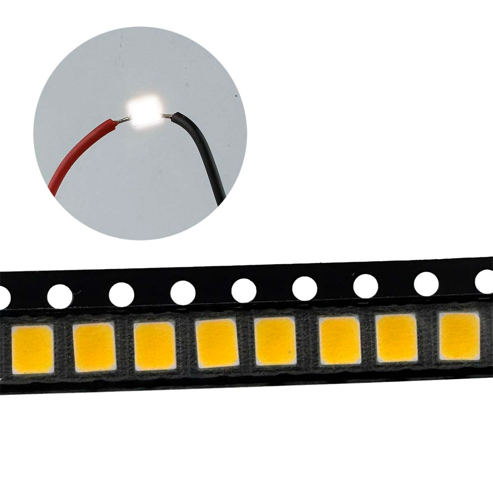 G28007 ~ (Pkg 25) Bridgelux 1 Watt 9.2V Cool White Super Power SMD LED ...