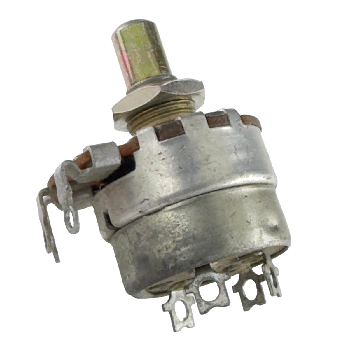 G28143 ~ Panel Mount Clarostat 5K Linear Taper Potentiometer with 2PST