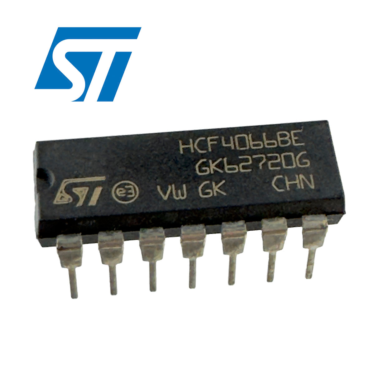 Weekend Sale! G28261 ~ (Pkg 2) ST Microelectronics HCF4066BE Quad Bila