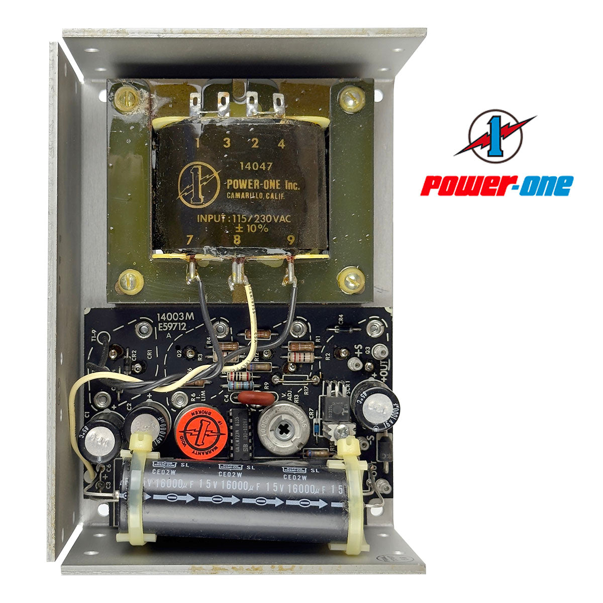G28336 ` Power One Inc. HN5-9/OVP Power Supply 120VAC to 5VDC 9Amps