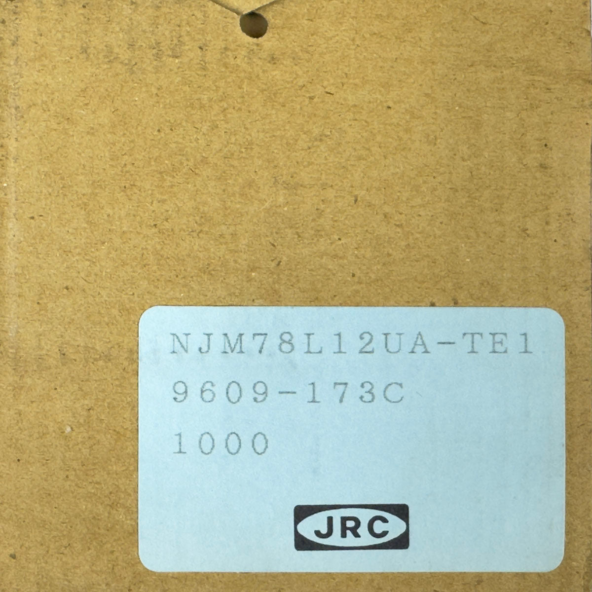 G28435 ` (Reel 1,000) Nisshinbo Micro Devices NJM78L12UA-TEI 12VDC @ 1 ...