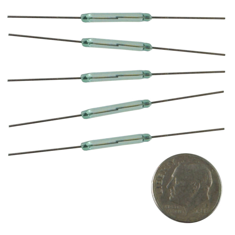 G28526 ~ (Pkg 5) Special Purchase Sensitive Glass Reed Switch| The ...