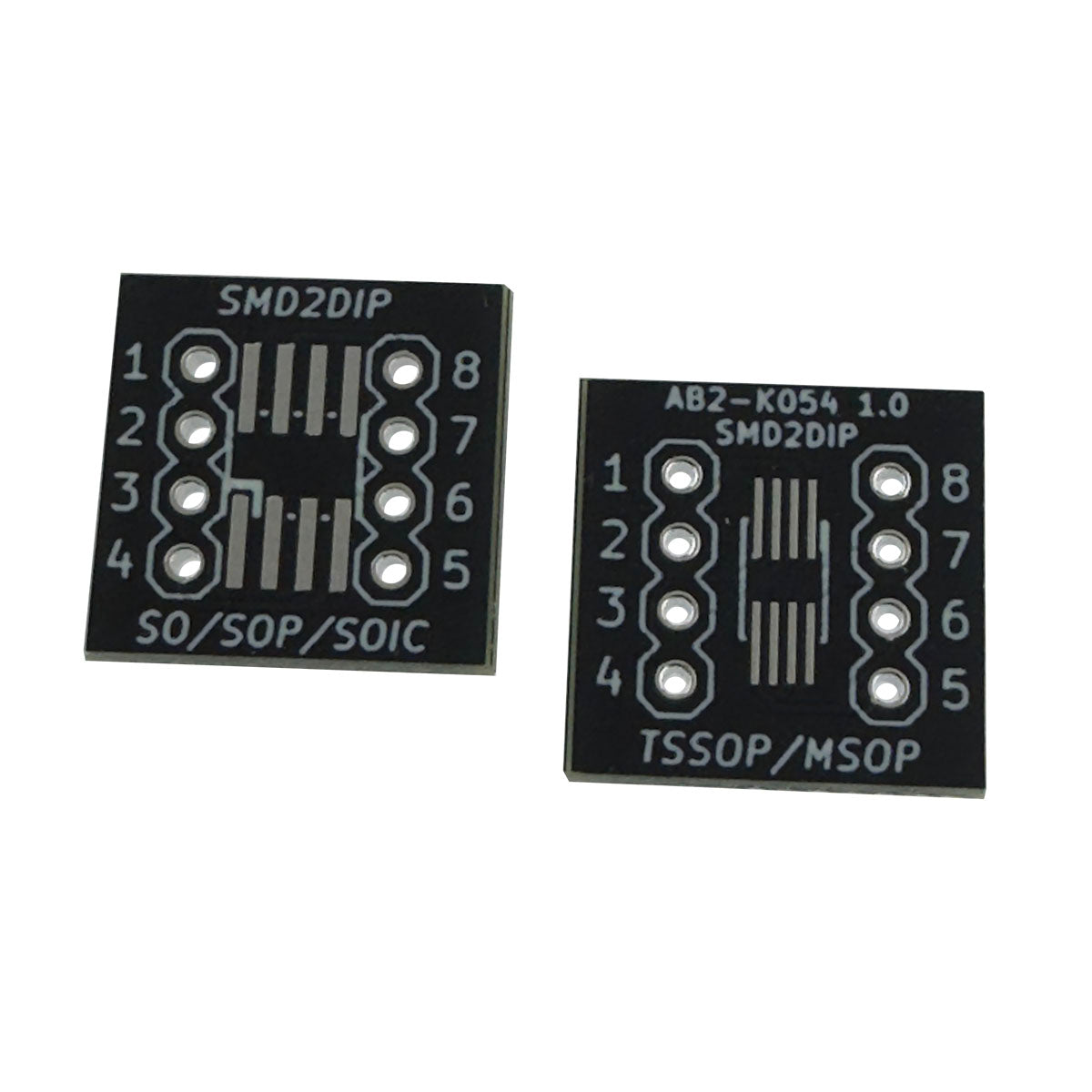 G28884 ` (Pkg 2) Black FR-4 Glass Epoxy Adapter Board for SOIC-8 SMD I