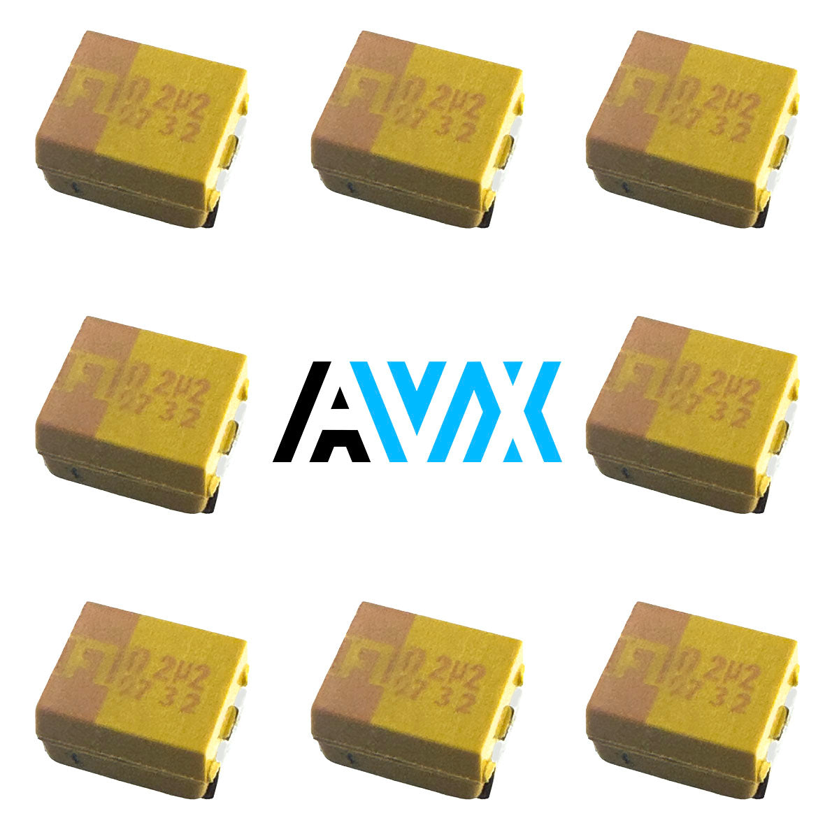 G29372 ~ (Pkg 15) AVX 2.2uF 20V Tantalum SMD Capacitor TAJB225K020R