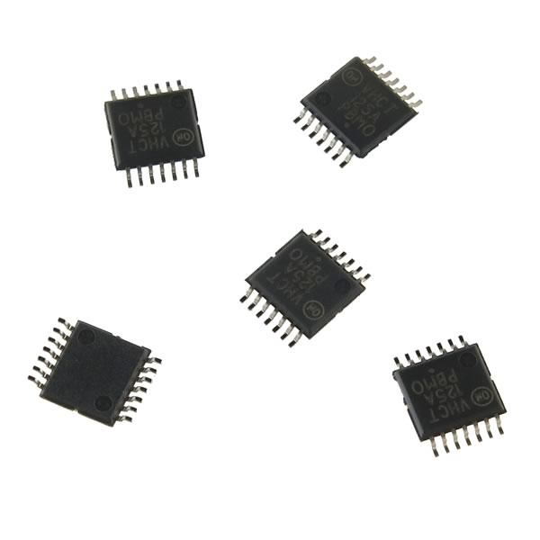 A20554S - (Pkg 1) MC74VHCT125ADTRG SMD Quad 3-State TTL Bus Buffer (On ...
