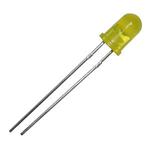 C6502 - (Pkg 100) Standard 5mm Yellow LEDs