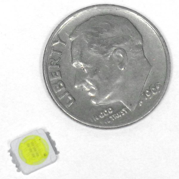 Workshop Win! G20821 - (Pkg 10) Nichia 1 Watt 86 Lumen White SMD LEDs