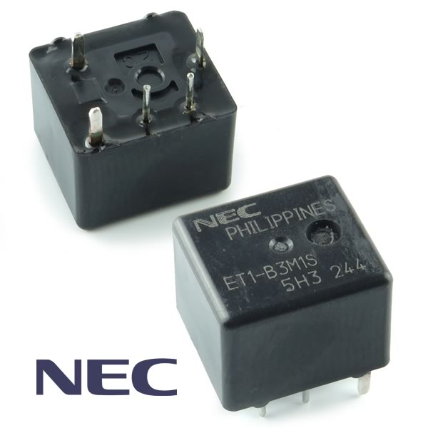 G22048 + NEC Miniature 12VDC Heavy Duty Auto Relay ET1-B3M1S