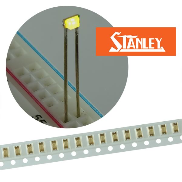 Fang-Tastic Find! G23195 - (Pkg 25) Stanley Green SMD LED PG1102W-TR