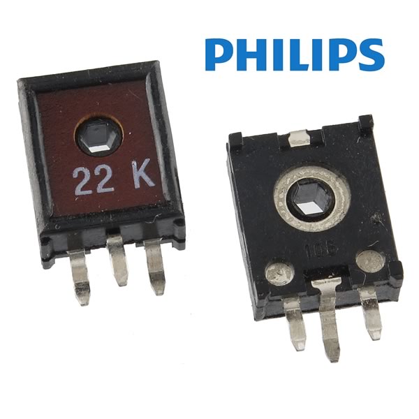 G23564 - (Pkg 10) Philips ECP10 22K 10mm Vertical Mount Trimmer Resist