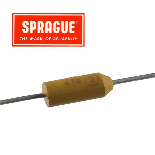G24804 - (Pkg 4) Sprague 0.82uF 35V Axial Solid Tantalum Capacitor