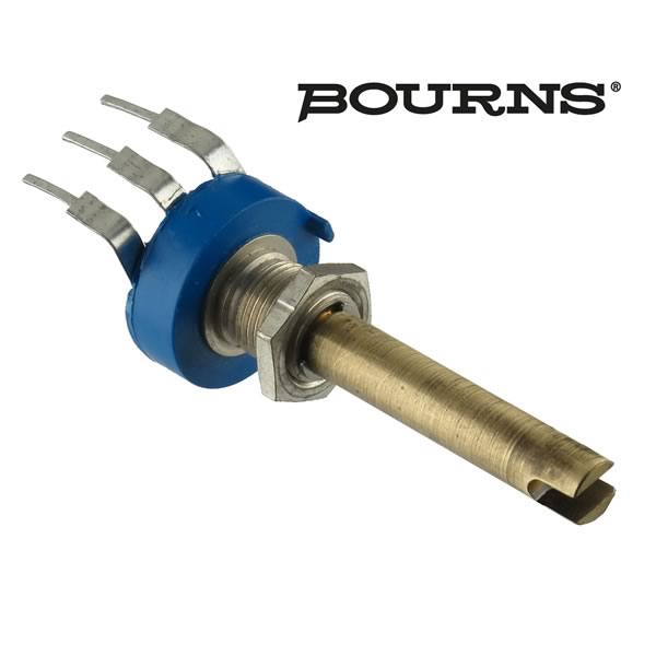 G25642 - Bourns 10K Linear Taper 2Watt Panel Mount Potentiometer 3852Z