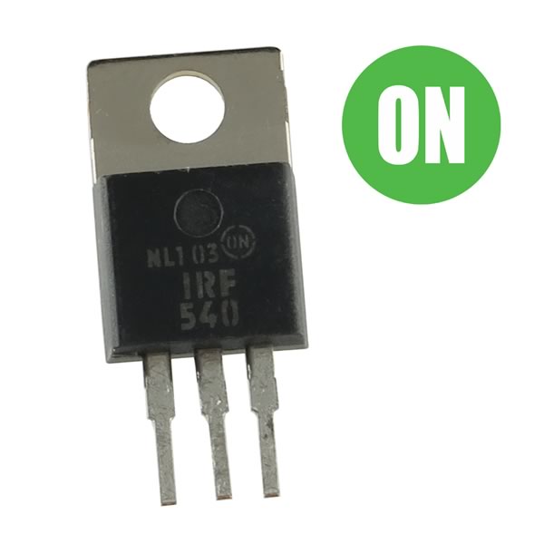 G26551 + (Pkg 3) On Semi IRF540N 100V N-Channel Mosfet