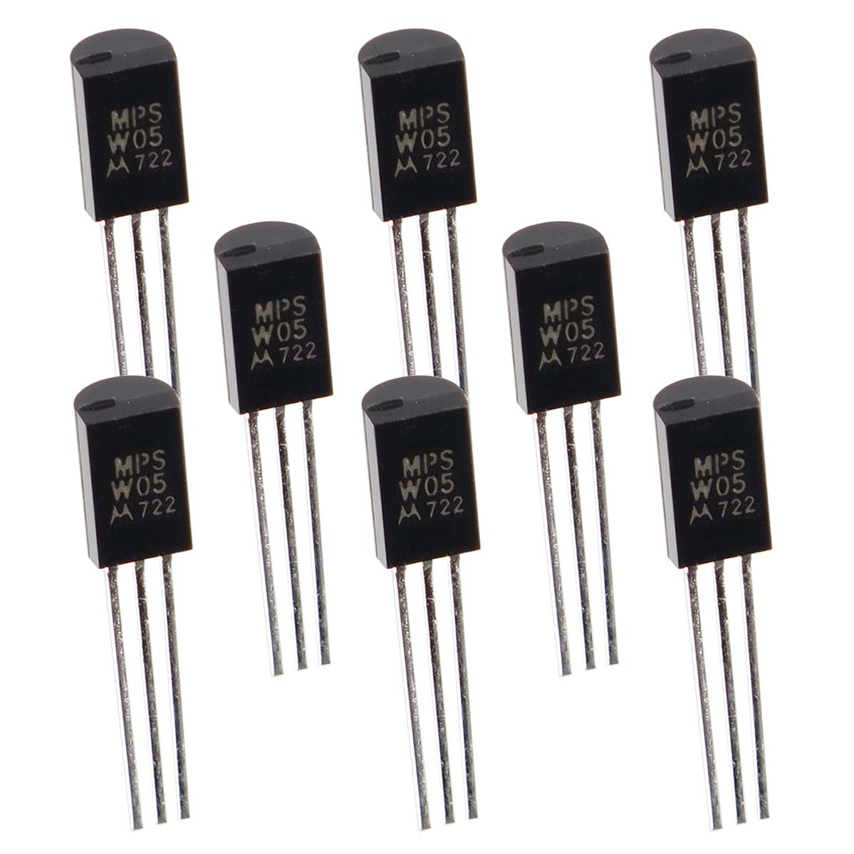 G26948 + (Pkg 10) Motorola 1Watt NPN Silicon Transistor MPSW05