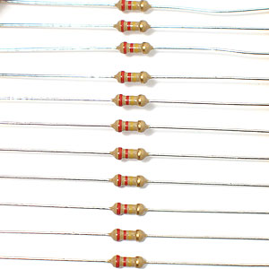 G503R - 220K 1/4 Watt Resistor (Pkg of 100)