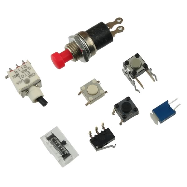 GP58 - (Pkg of 8) Mini Switch Assortment| The Electronic Goldmine